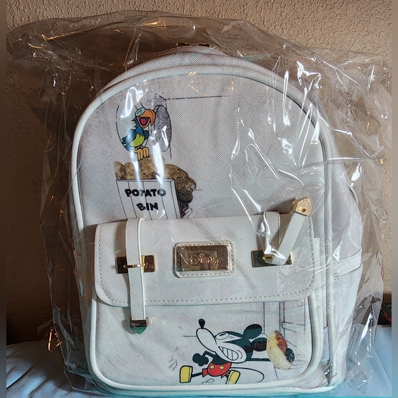 Disney | Bags | New Wandapop Disney Mickey Mouse Vegan Leather Backpack ...